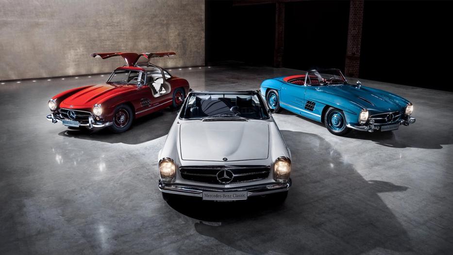 History of Mercedes SL