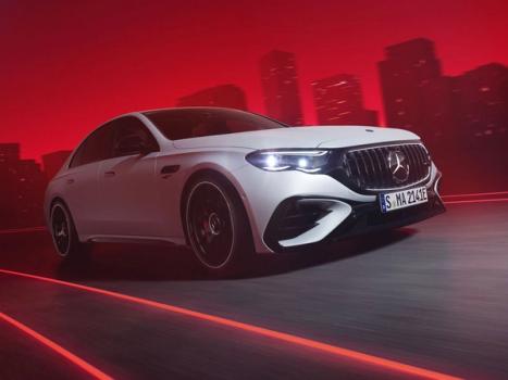 The Mercedes-AMG E 53 HYBRID 4MATIC+ Sedan