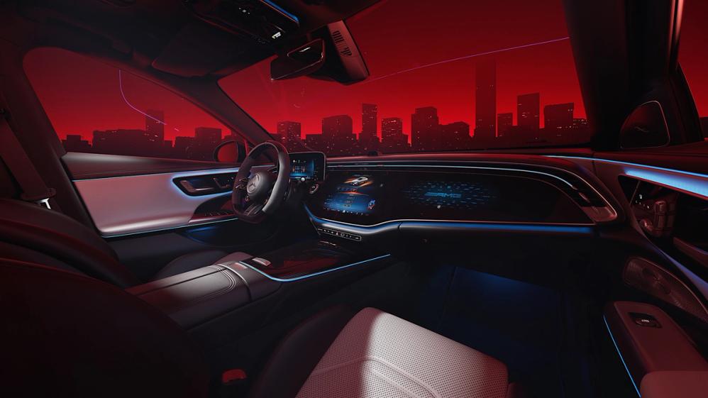 The Mercedes-AMG E 53 HYBRID 4MATIC+ Sedan