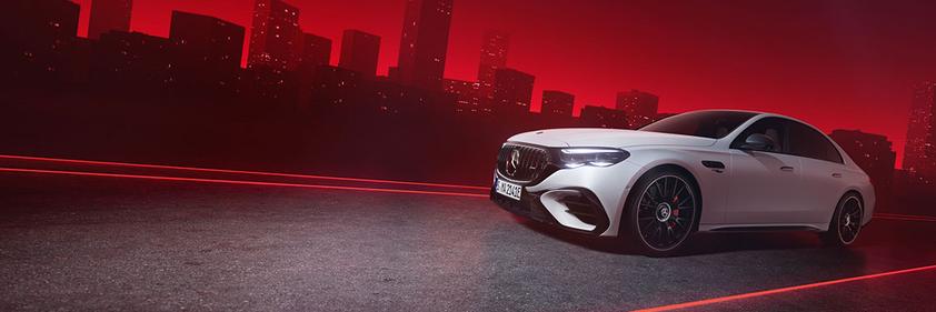 The Mercedes-AMG E 53 HYBRID 4MATIC+ Sedan